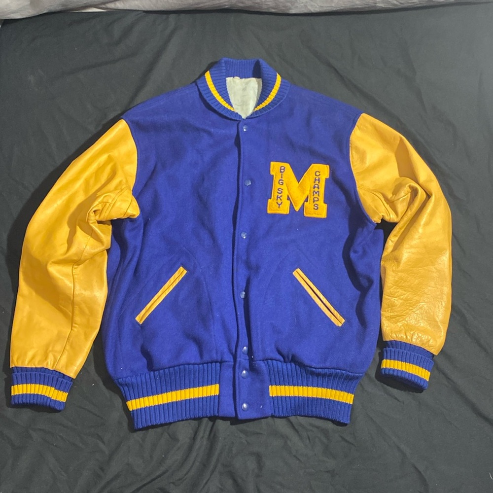 50s/60s Vintage Varsity Jacket - Gem